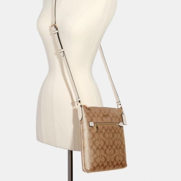 Coach | Bags | Nwt Coach Rowan File Bag In Signature Canvas | Poshmark